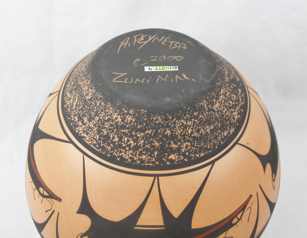 Native American, Zuni Pottery by Acclaimed Artist Anderson Peynetsa,