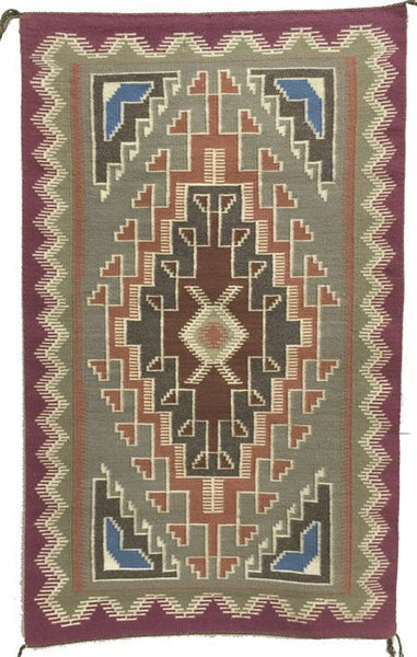 Native American Rug, Navajo Rug/Weaving, ca 1950's #500 SOLD